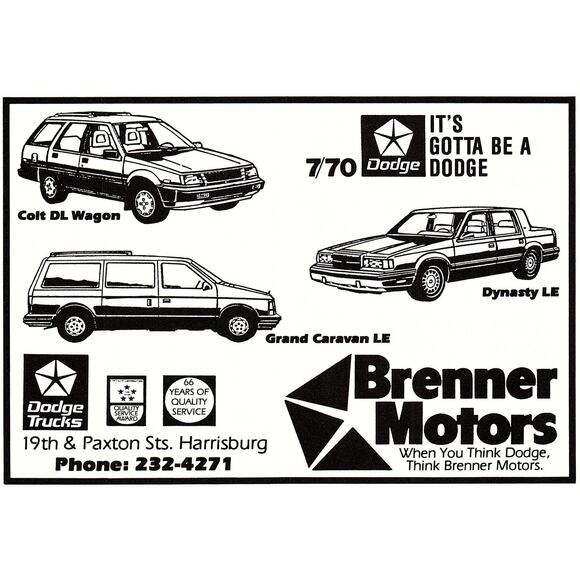 None and/or Unknown | Other | Brenner Motors Colt Wagon Grand Caravan ...